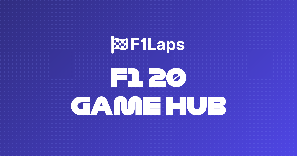 F1 20 Setups, AI Calculator, Telemetry & Leaderboards - F1Laps