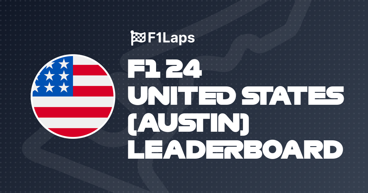 F1 24 United States (Austin) Lap by cordaveast - F1Laps