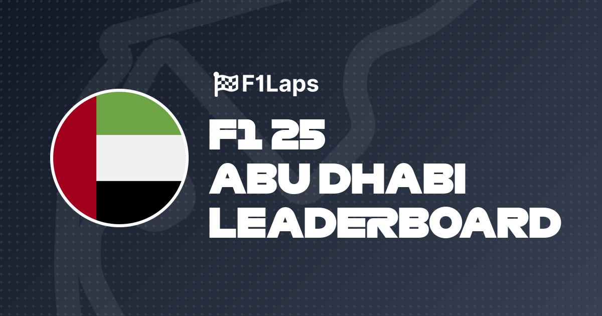 F1 25 Abu Dhabi Lap by phoenix-error - F1Laps