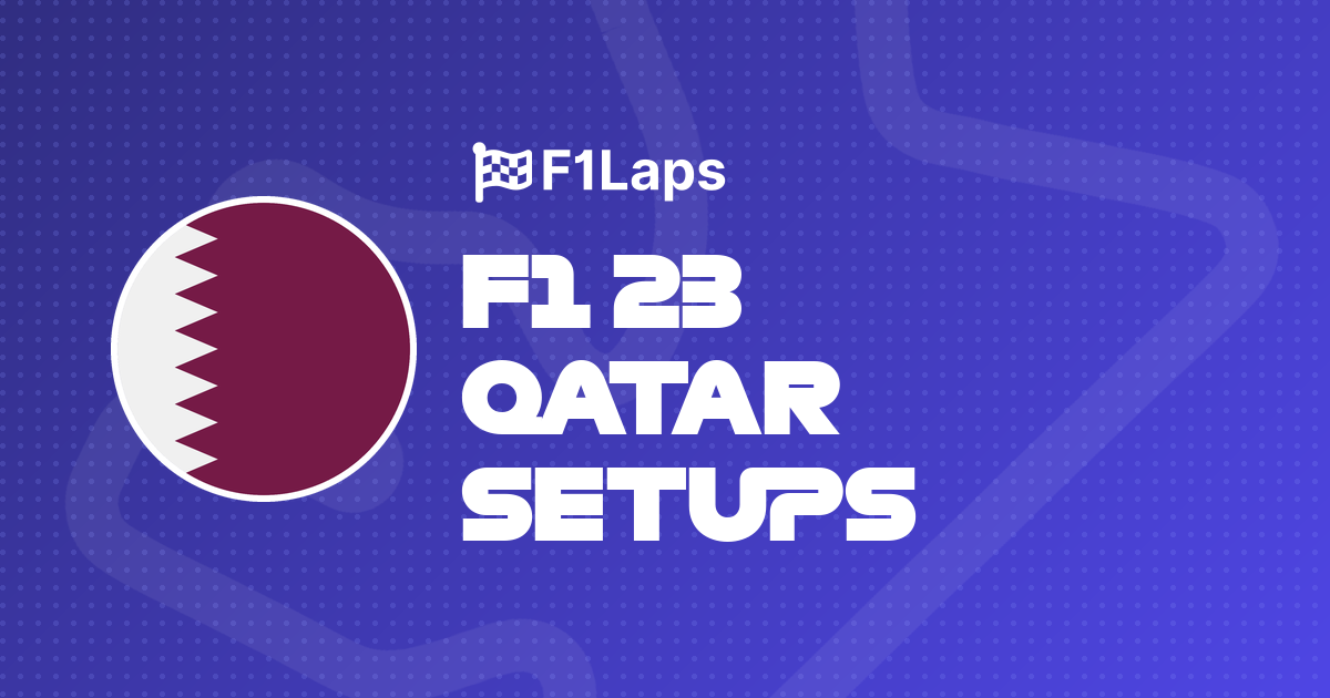 F1 23 Qatar Setup by Malps40 - F1Laps