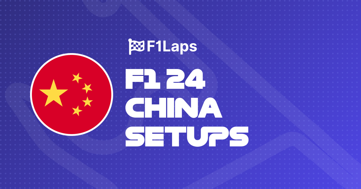 F1 24 China Setup by MikeyDeBoi - F1Laps