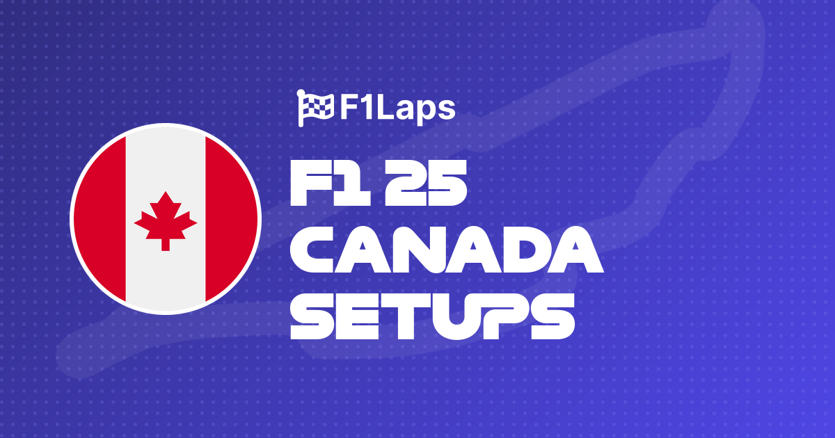 F1 25 Canada Setup by sebv_7e9e - F1Laps